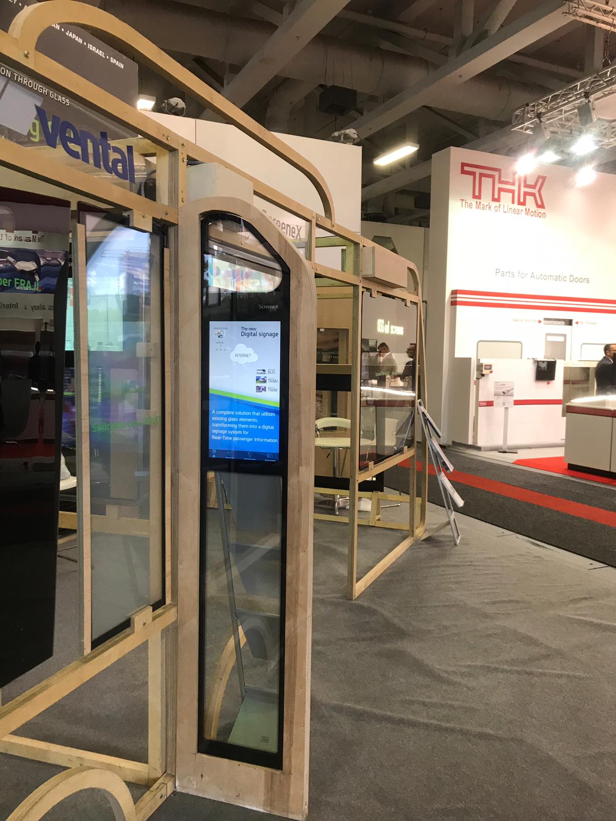 ScreeneX TRN Touch Partitions – an on-board interactive partition ...